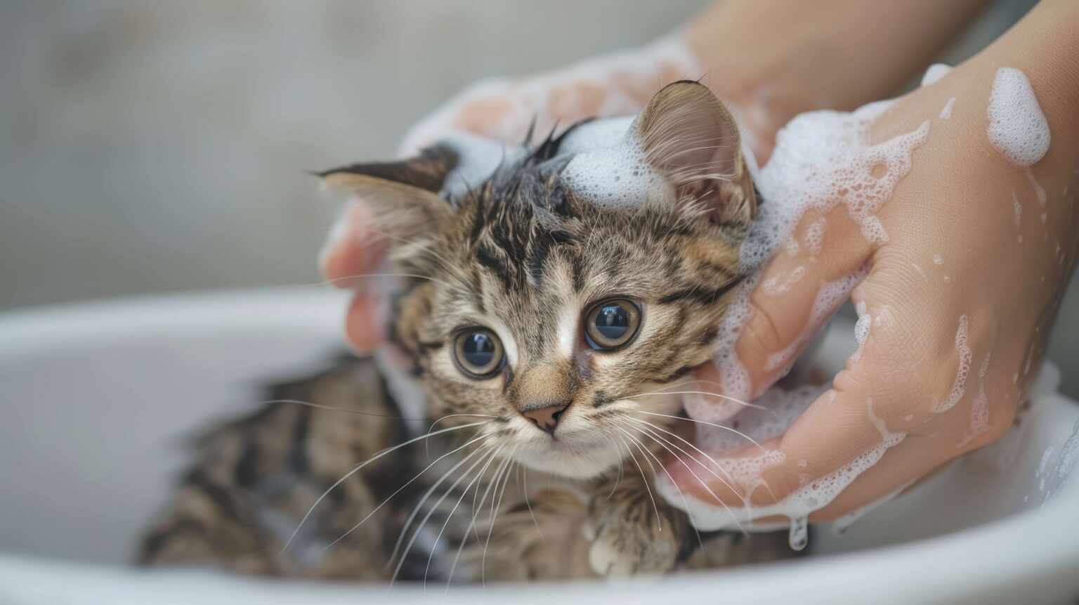 How to Bathe a Kitten - VO Vets